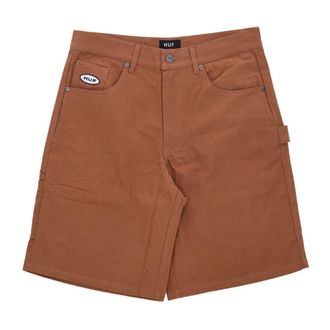 HUF Kurze Gummihandwerkerhose - - Shorts - Herren - Braun - W34