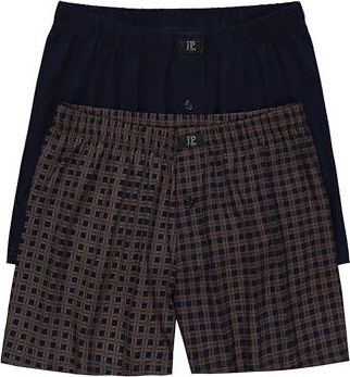 JP1880 Hommes Grandes Tailles L-8XL Lot de 2 Boxers JP 1880, Coupe Large - Jusquau 7 XL Cannelle 6XL 829172341-6XL