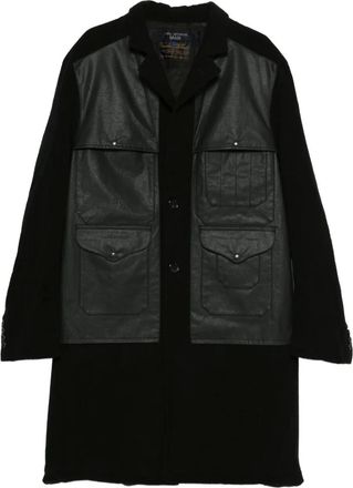Junya Watanabe x Filson manteau à empiècements - Noir
