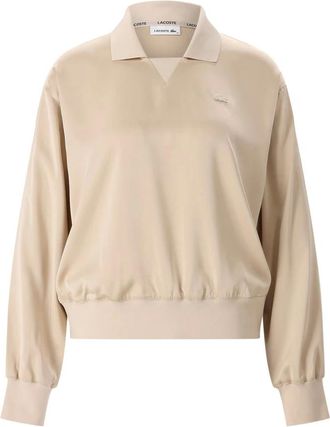 Lacoste Femme, Sweatshirts et sweats &agrave; capuche, Brun, Taille: 36 FR SweaT-shirts