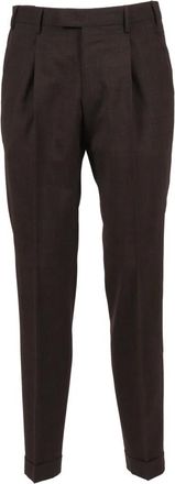 PT01 Pt01, Homme, Pantalons, Brun, Taille: XL Master Pantalon Slim