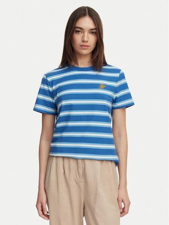 Tommy Hilfiger T-Shirt Logo Embroidery WW0WW48699 Blau Regular Fit