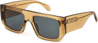 Just Cavalli unisex, Accessoires, Beige, Taille: 56 MM Sjc098 Lunettes de soleil