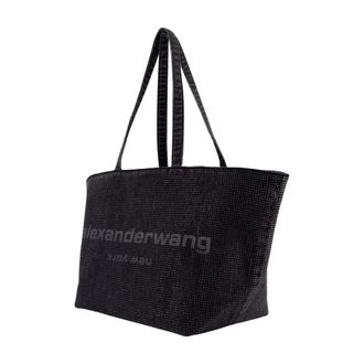 Alexander Wang Womens Punch Tote Gray Cotton