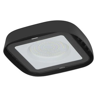 Osram Highbay Ufo Deckenleuchte in Schwarz, bietet 80 W und 9300 lm in Tageslichtwei&szlig; bei 6500 K, mit IP65 besteht ein Schutz gegen Strahlwasser und Staub (