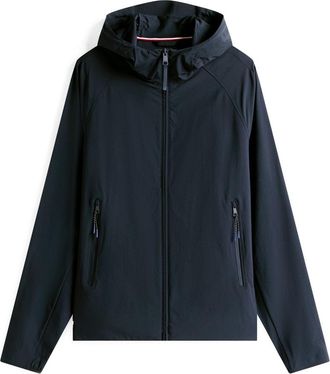 Tommy Hilfiger Leichte und wetterfeste Jacke mit Kapuze und R&uuml;ckenschlitz in