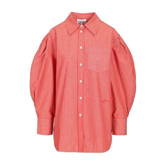 Ganni Damen, Blusen & Hemden, Rot, 2XSGr&ouml;&szlig;e
