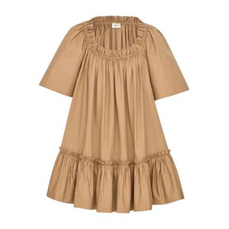 Saint Laurent Short Kleider - - Dresses - Damen - Braun - M