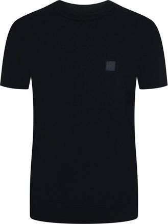 HUGO BOSS T-Shirt aus Baumwollmischung mit Nadelstreifen in