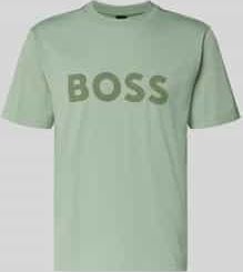 HUGO BOSS Regular Fit T-Shirt aus Baumwoll-Mix Modell ICONIC