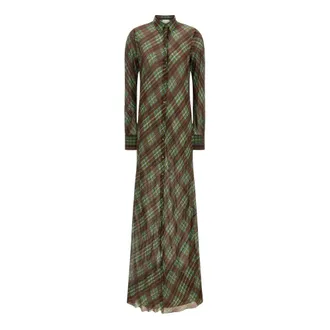 Dries Van Noten Robe Dalima - Femme - Robes - Brun - Taille: 40 FR