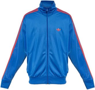 adidas Homme, Sweatshirts et sweats &agrave; capuche, Bleu, Taille: S Firebird Track Top