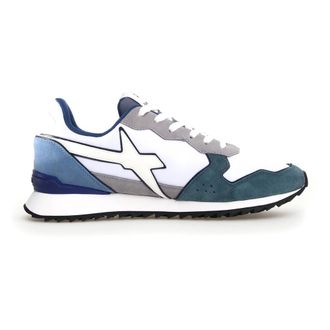 W6YZ Wei&szlig;e Sneakers mit Wildlederakzenten - - Shoes - Herren - Mehrfarbig - 41 EU