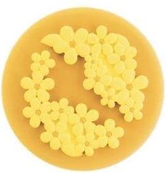 Silikomart Silikomart | Silikonform für Monoportionen FLOWER POWER, antihaftbeschichtet, 6 Kavitäten, Packung mit 10 Kuchenformen, Ø 140 h 10 mm Volumen 2 x 80 m