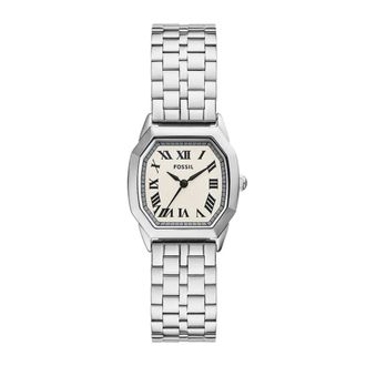 Fossil Femme, Accessoires, Gris, Taille: ONE Size Montre &Eacute;l&eacute;gante en Argent pour Femmes