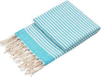 Done Hamamtuch Plaid Lounge Stripes 100 x 180 cm Fb.Petrol