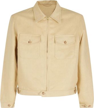 Fortela Homme, Vestes, Brun, Taille: L Albert Linen Jacket