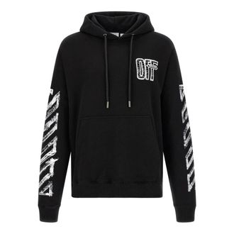 Off-white Motion Arrow Skate Hoodie - - Sweatshirts & Hoodies - Herren - Schwarzk - XL