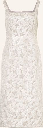 Adrianna Papell Cocktailkleid Mit Pailletten silber