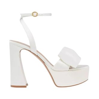 Gianvito Rossi Wei&szlig;e Plateau-Sandalen - - Shoes - Damen - Wei&szlig; - 41 EU