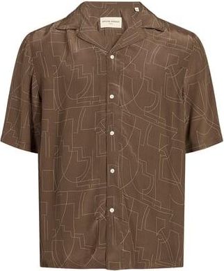 Officine G&eacute;n&eacute;rale Chemise manches courtes &agrave; motifs