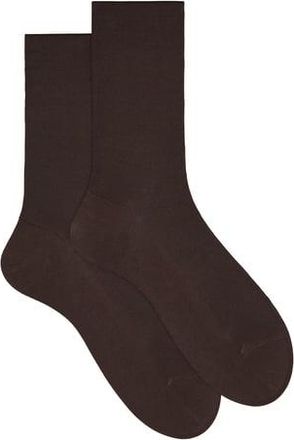 Dor&eacute; Dor&eacute; Chaussettes jambe sensible sans bord &eacute;lastique en coton m&eacute;lang&eacute;