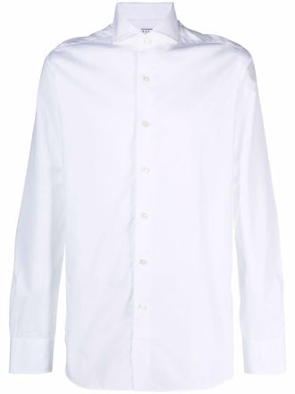 Xacus chemise l&eacute;g&egrave;re &agrave; boutonni&egrave;re - Blanc