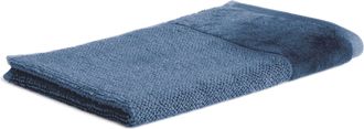 Möve Bamboo Luxe Gästetuch 30 x 50 cm aus 60% Baumwolle / 40% Viskose aus Bambus-Zellstoff, Steel Blue