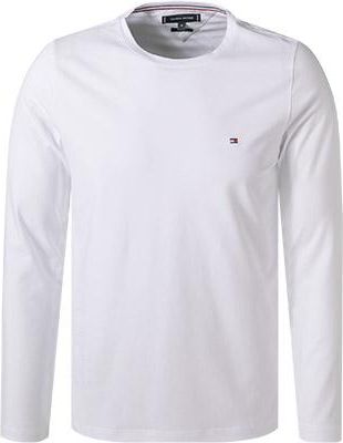 Tommy Hilfiger Herren Longsleeve weiß Baumwolle