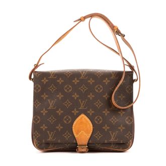 Louis Vuitton Crossbody Bags - Cartouchiere GM - Gr. unisize - in Braun - f&uuml;r Damen