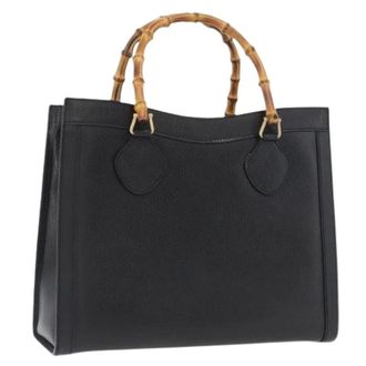 Gucci Sac Fourre-Tout Vintage Pre-owned - Femme - Pre-owned - Noir - Taille: ONE Size