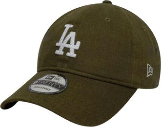 New Era unisex, Accessoires, Vert, Taille: ONE Size Linen 9Twenty Los Angeles Dodgers