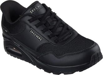 Skechers Baskets Uno Banksia pour Femme, Noir, 37 EU