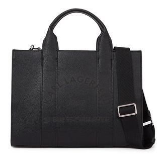 Karl Lagerfeld Shopper - Rue St-Guillaume mittelgro&szlig;e Tote Bag - Gr. unisize - in Schwarz - f&uuml;r Damen