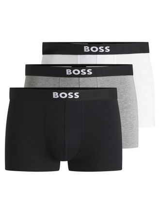 BOSS Boxershorts Trunk 3P One im 3er-Pack BOSS weiss