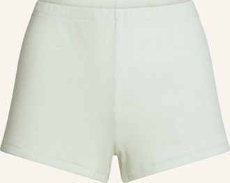 SKIMS Skims Lounge-Shorts Cotton Rib gruen
