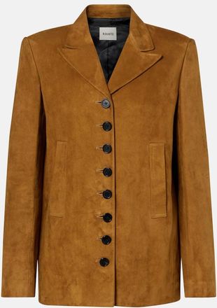 Khaite Veste Saraphina en daim