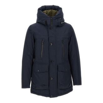 Woolrich Homme, Vestes, Bleu, Taille: M Ramar Arctic Parka