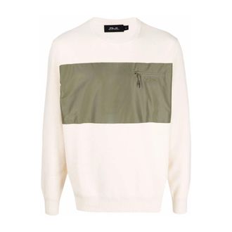 Ralph Lauren Langarm-Voller Reissverschluss - - Knitwear - Herren - Beige - XL