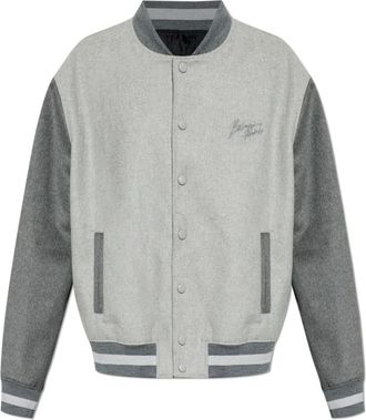 Balmain Homme, Vestes, Gris, Taille: S Blouson Bomber