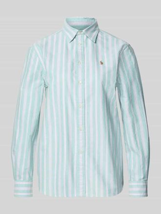 Polo Ralph Lauren Regular Fit Hemdbluse aus reiner Baumwolle