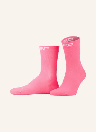 CEP Cep Laufsocken Core Run Mid Cut pink