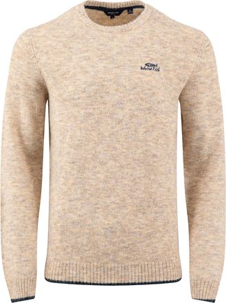 Weird Fish Gorleston Sweatshirt f&uuml;r Herren, Rundhalsausschnitt (Ecru)