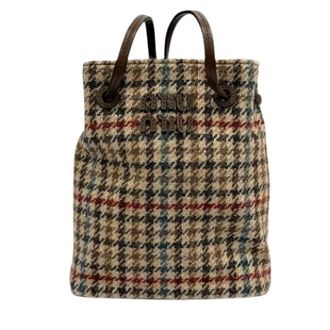 Miu Miu Sac &agrave; bandouli&egrave;re Pre-owned - Femme - Pre-owned - Multicolore - Taille: ONE Size