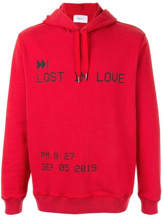 Ports V Lost in Love Kapuzenpullover - Rot