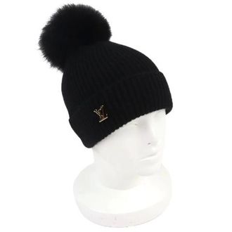 Louis Vuitton Pre-owned Cold Spark Cashmere Beanie - Femme - Pre-owned - Noir - Taille: ONE Size