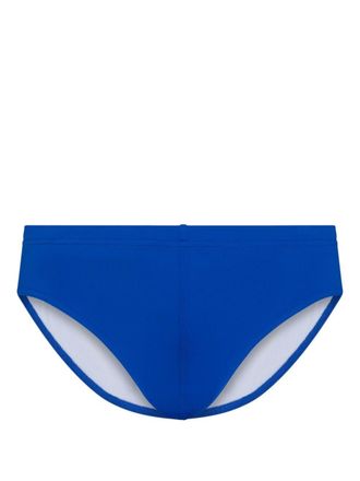 Dsquared2 short de bain &agrave; logo imprim&eacute; - Bleu