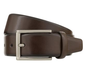Monti LONDON G&uuml;rtel Herreng&uuml;rtel Lederg&uuml;rtel Braun 8487, Farbe:Braun, L&auml;nge:125