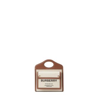 Burberry Pocket Mini Handbag - - Bags - Damen - Braun - ONE SIZE
