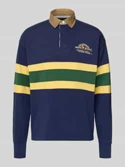 Polo Ralph Lauren Sweatshirt mit gerippten &Auml;rmelabschl&uuml;ssen